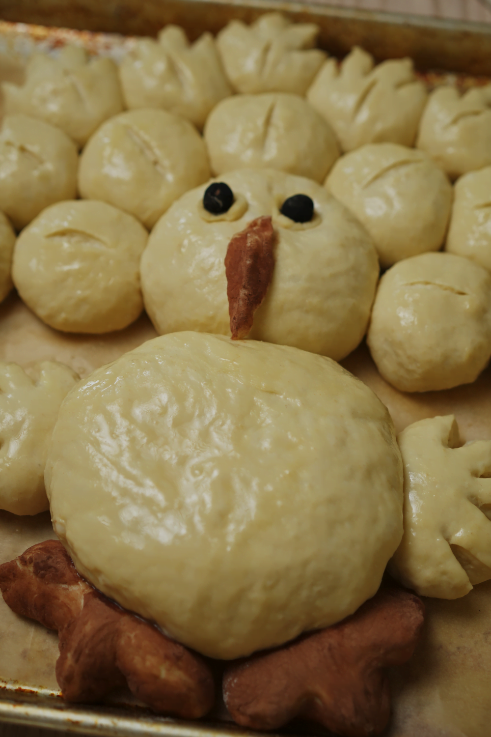 Pull-Apart Turkey Bread - Dakota Ovdan