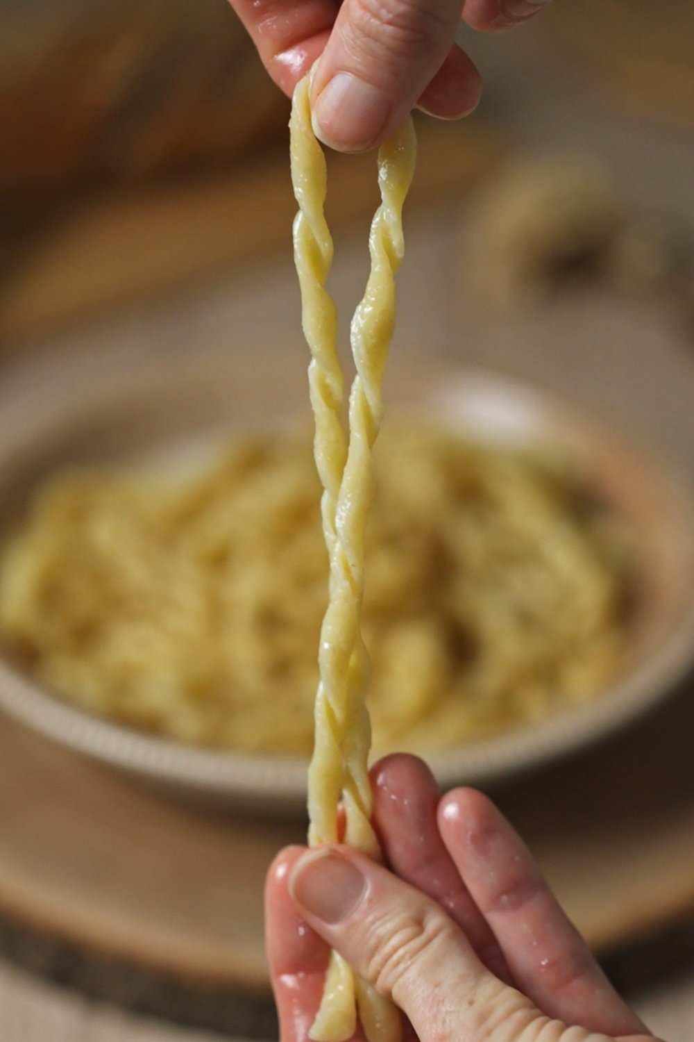 Homemade Long Fusilli Pasta - Dakota Ovdan