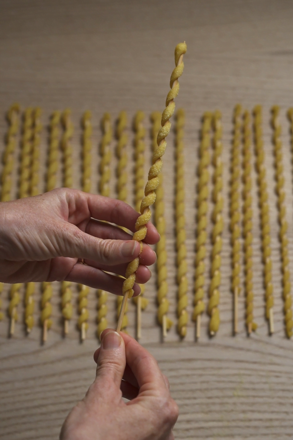 Homemade Long Fusilli Pasta - Dakota Ovdan