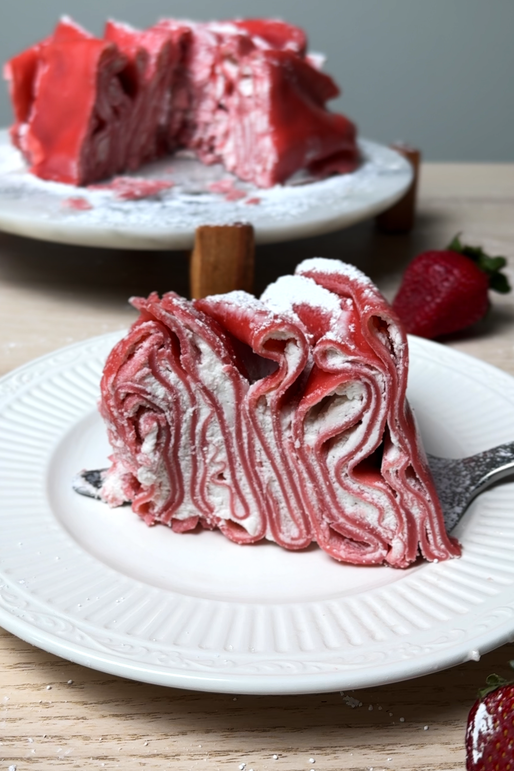 Rose Crepe Cake - Dakota Ovdan