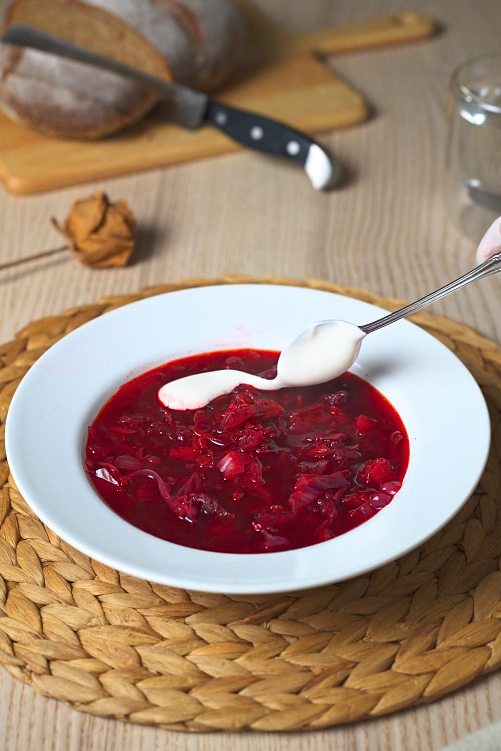 Vegan Borscht - Dakota Ovdan